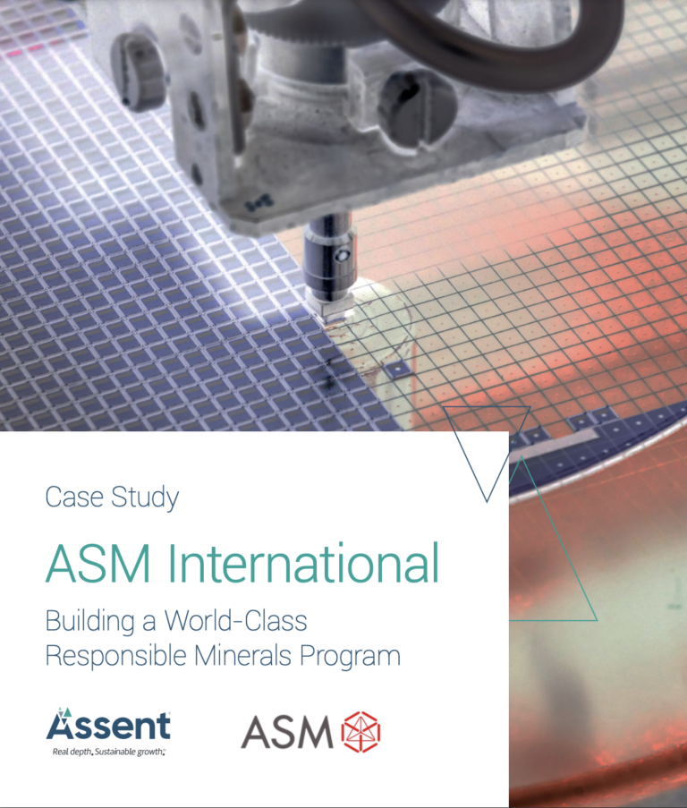 ASM: Building a World-Class Responsible Minerals Program | Assent