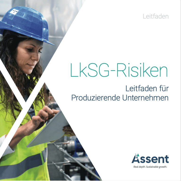 Leitfaden zu LkSG-Risiken für produzierende Unternehmen | Assent